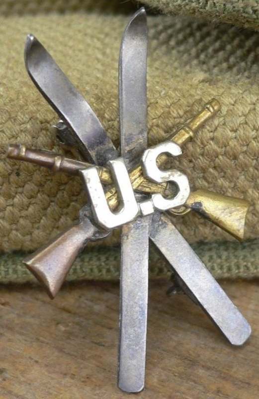 WW2 Mountain Troop (Ski Troop) Pins & Badges - BADGES, AWARDS, DUI, AND ...