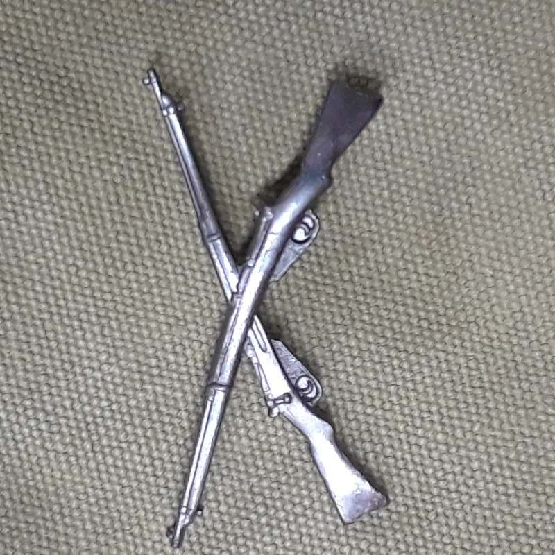 Unusual Rifles -- Infantry Officer Collar Insignia? - BRANCH OF SERVICE ...