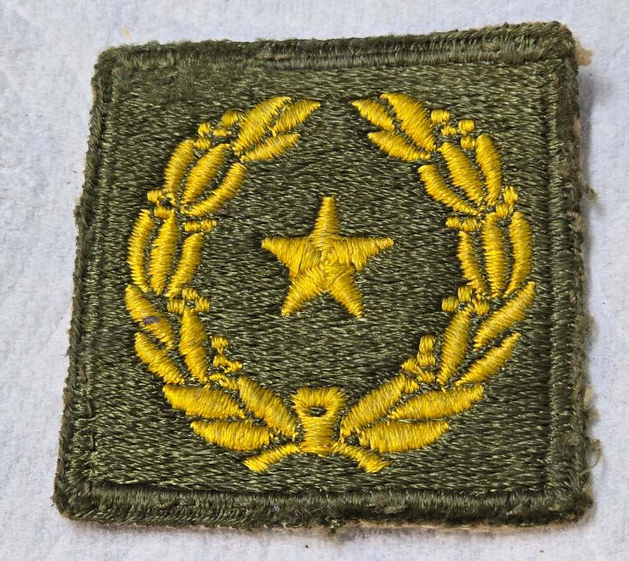 Unique woven Meritorious Unit citation patch - ARMY AND USAAF - U.S ...