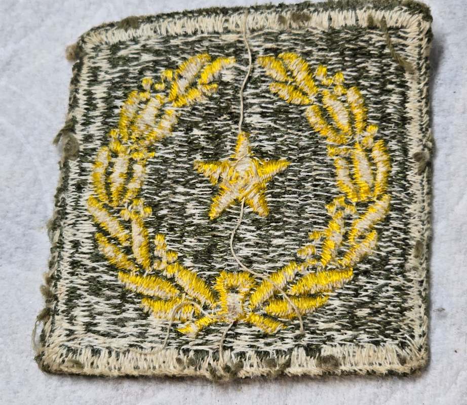 Unique woven Meritorious Unit citation patch - ARMY AND USAAF - U.S ...