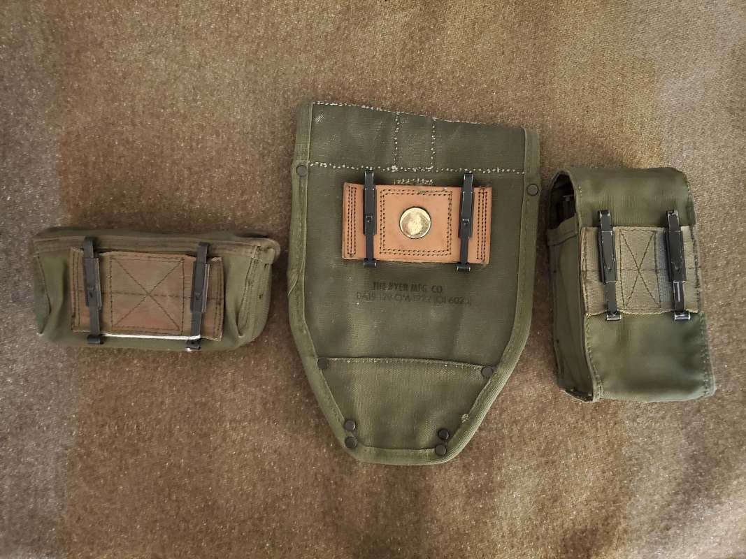 USMC XM1964 PACK VIDEO WITH SWIVEL E-TOOL CARRIER - FIELD & PERSONAL ...