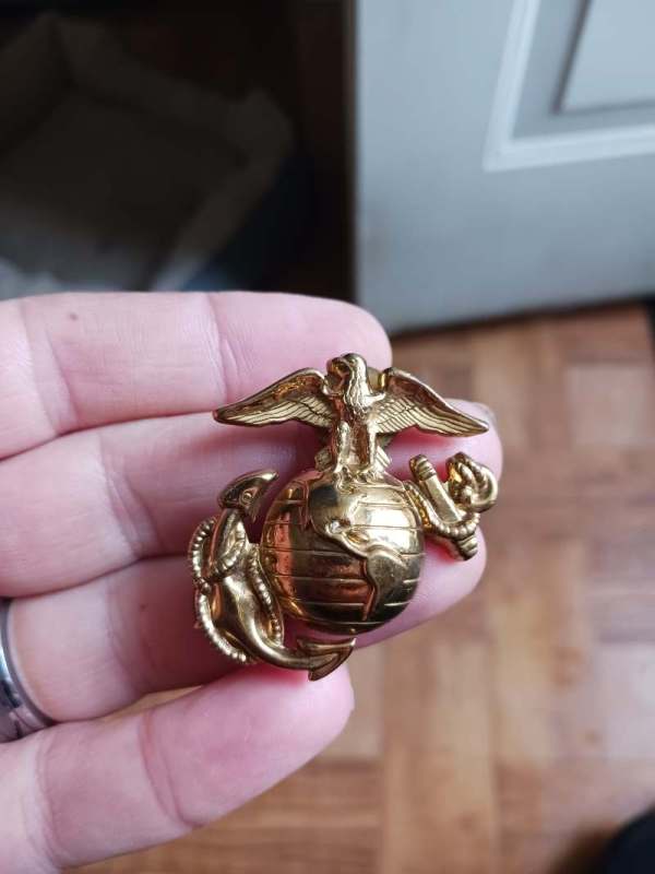 EGA HAT PIN HOW OLD CURIOUS - MARINE CORPS EGA DISCUSSION - U.S ...