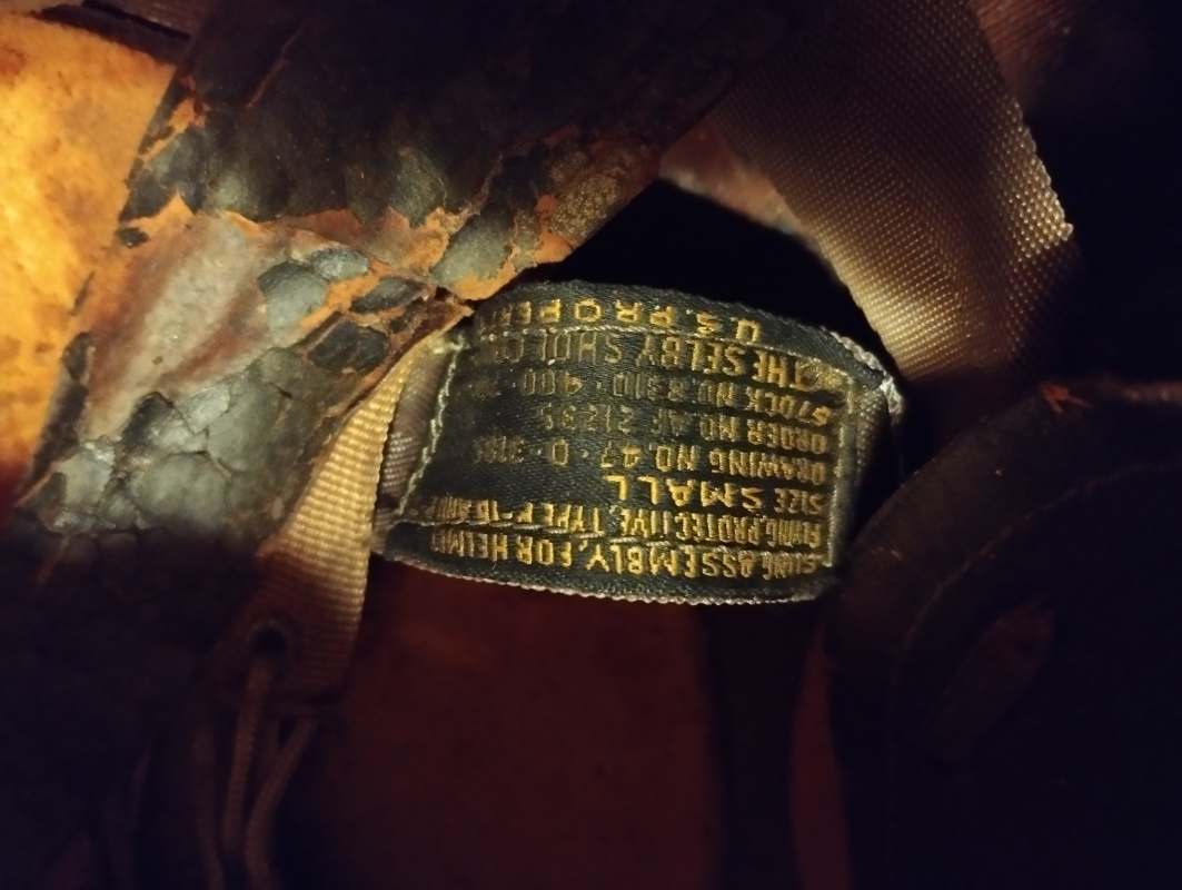 identification P1 helmet usaf - FLYING HELMETS AND ACCESSORIES - U.S ...