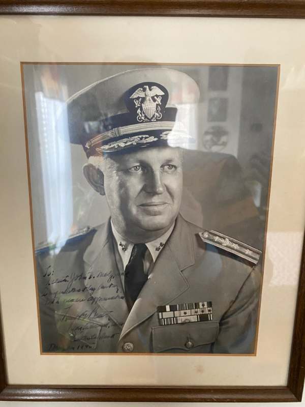 Rear Admiral Frank Beatty Jr Signed Photo - EPHEMERA, PHOTOGRAPHS & MILITARY ARTWORK - U.S ...
