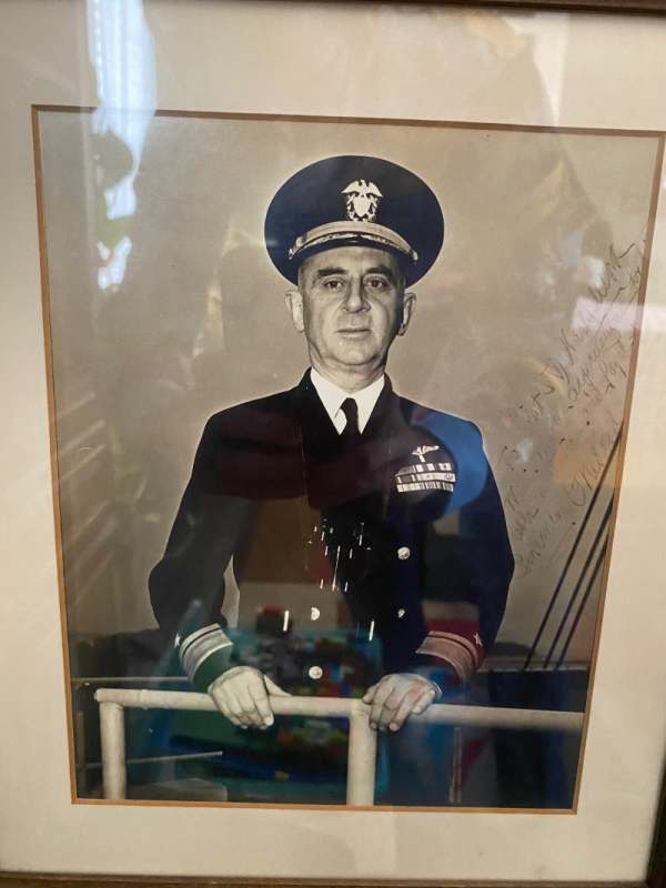 Vice Admiral Oliver M. Read Signed Photo - EPHEMERA, PHOTOGRAPHS ...