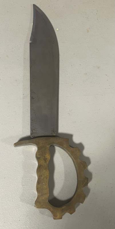 U.S. stamped on 1st Rangers Battalion Knife - EDGED WEAPONS - U.S ...