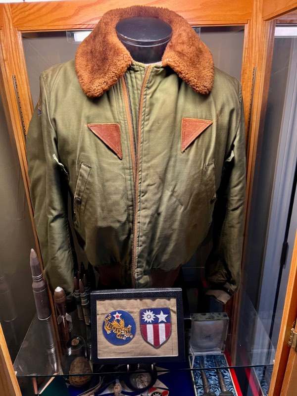 USAAF B15-A Flight Jacket - CBI & 14th AF Shoulder Patches - FLIGHT ...