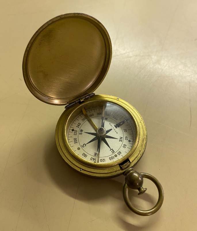Waltham Pocket Type Compass marked "US" - WWII? - FIELD & PERSONAL GEAR ...