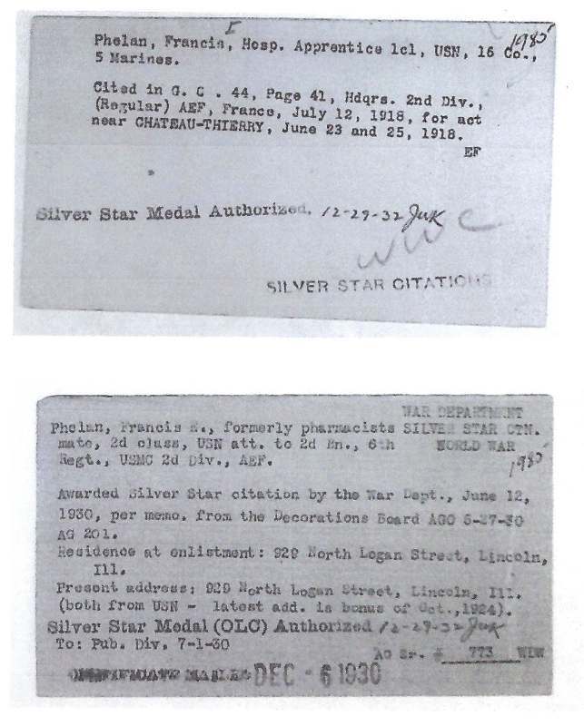 Francis E Phelan, Hospital Apprentice 1st Class, USN, 6th Regiment, 2nd ...