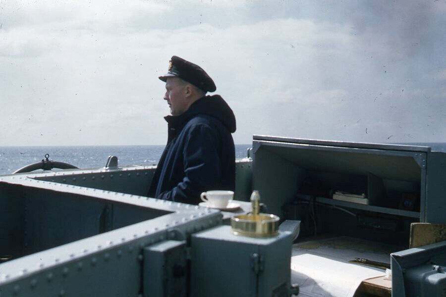 ATF Sailors at Sea - Fleet Tug USS MATACO 1950's - NAVAL & SEA SERVICE ...