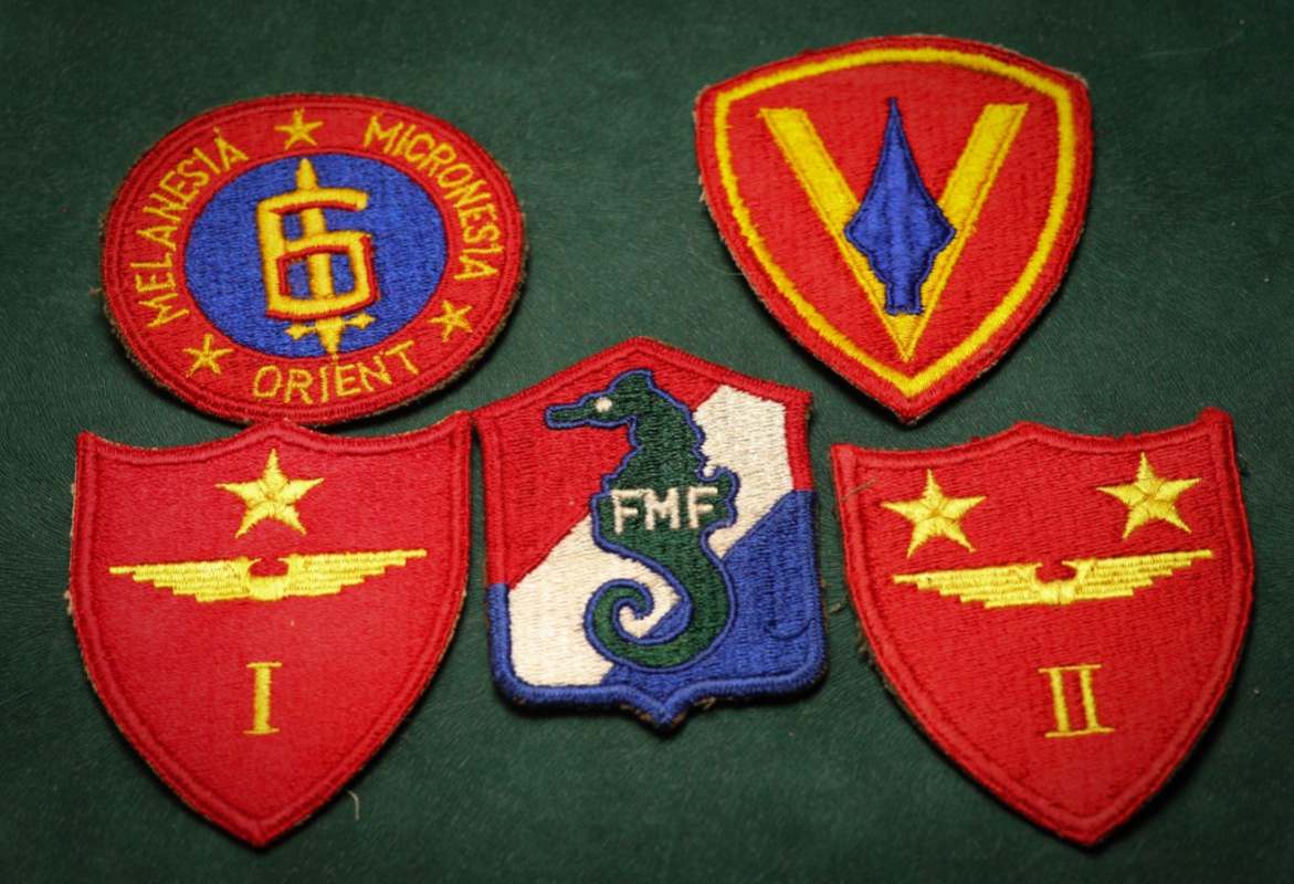 WW2 USMC patches collection - please show your variations :-) - MARINES ...