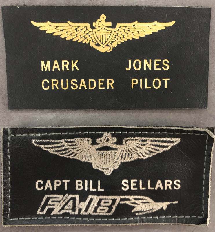 When did the Navy change the design of aviators' wings on leather name ...