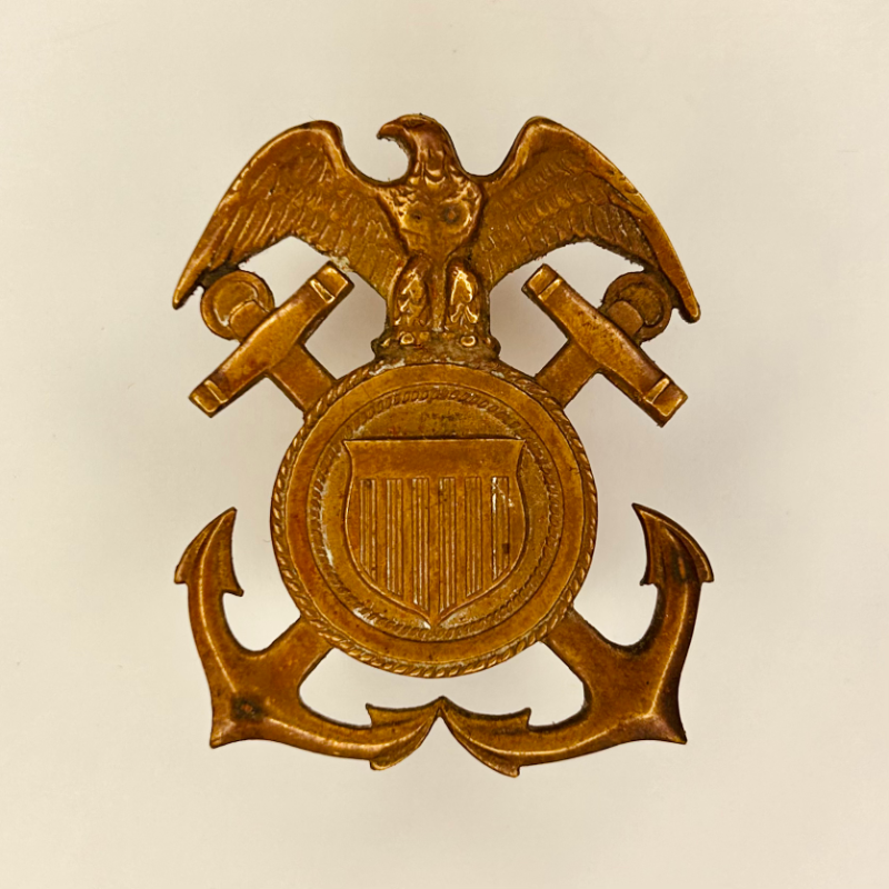US Maritime Service cap badge - NAVAL & SEA SERVICE UNIFORMS - U.S ...