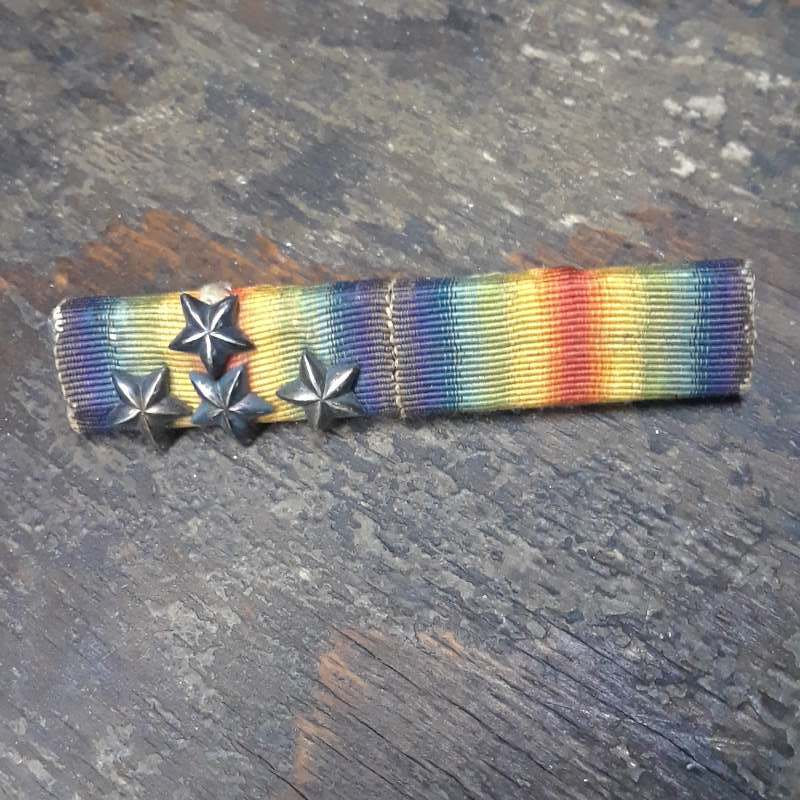 Double WW1 Victory ribbon with stars - RIBBON BARS - U.S. Militaria Forum