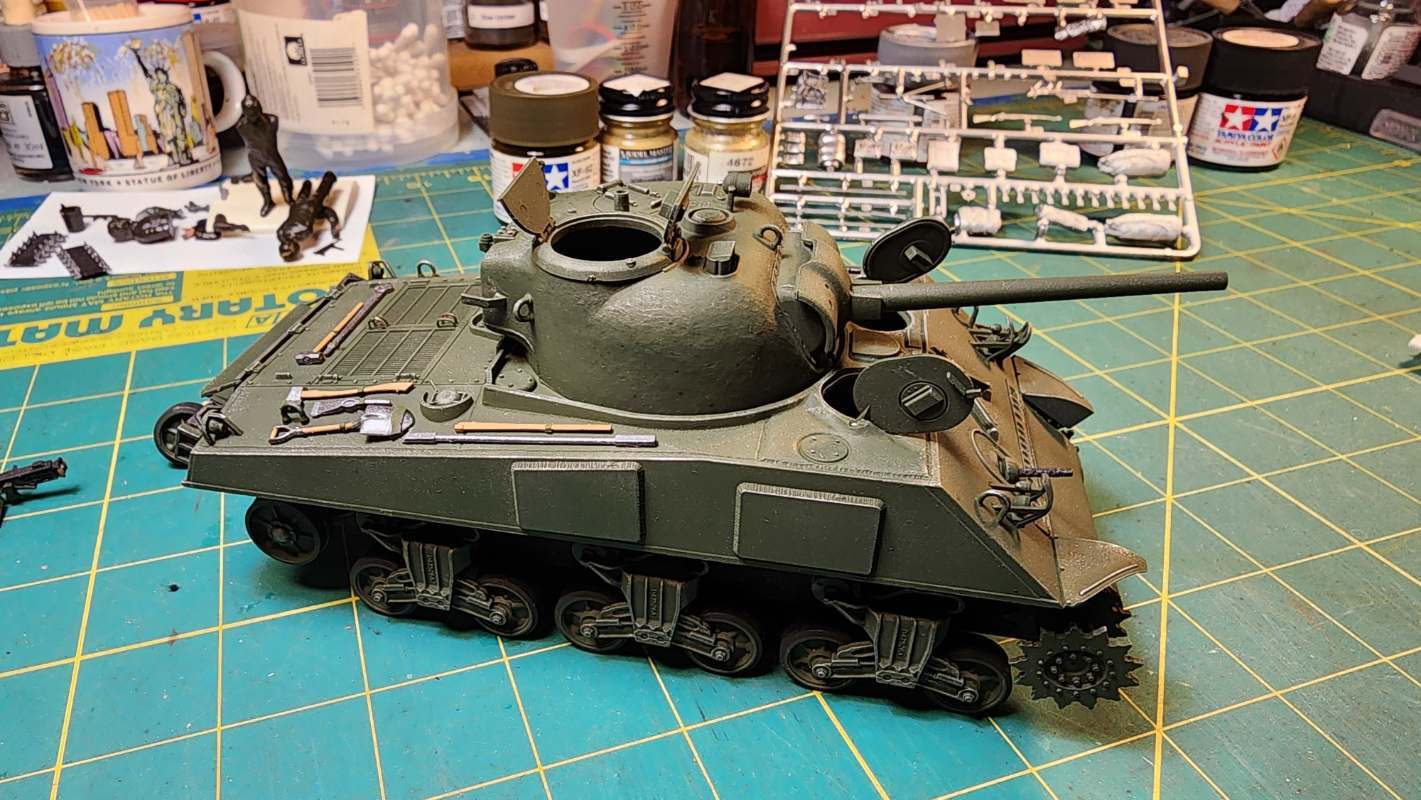 Breakthrough At The Siegfried Line-761 Tank Battalion. - MODELING - U.S ...