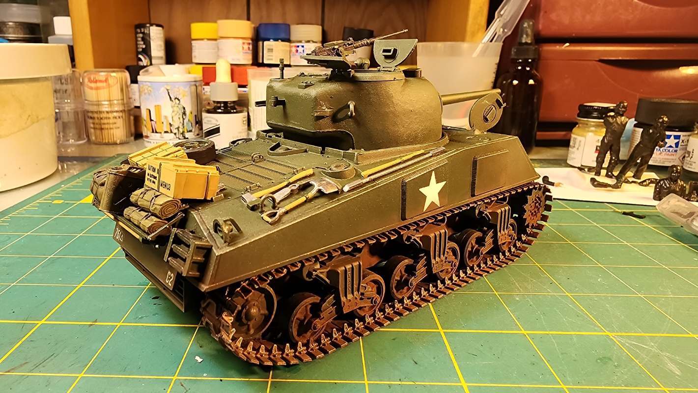 Breakthrough At The Siegfried Line-761 Tank Battalion. - MODELING - U.S ...