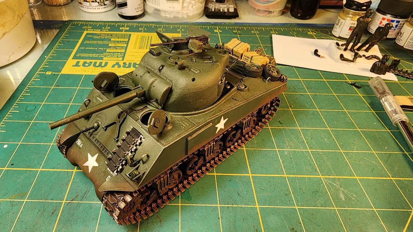 Breakthrough At The Siegfried Line-761 Tank Battalion. - MODELING - U.S ...