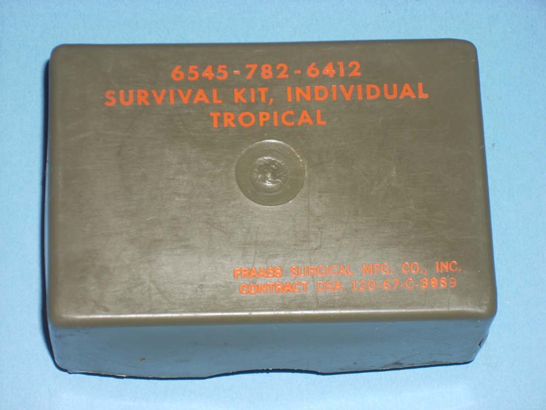 "TAC" kits - Survival Kit, Individual, Tropical, Tactical Air Crew (FSN ...