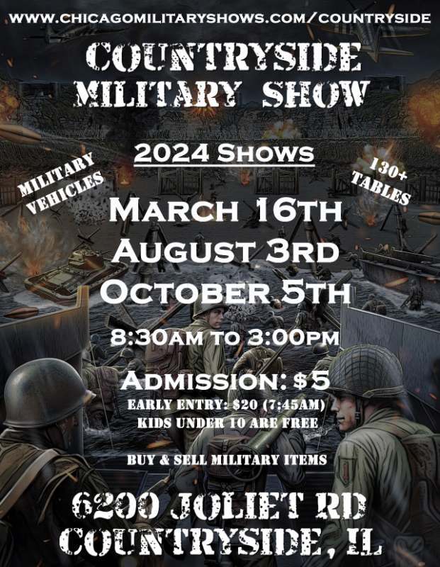 Countryside Military Show - March 16th 2024 - PAST EVENTS - U.S ...