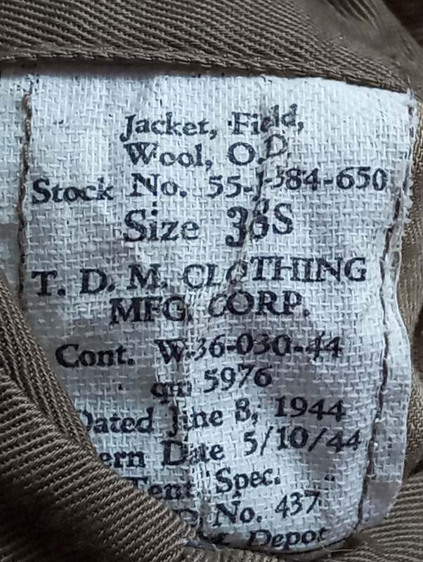 84th CML Mortar BN / USAAF IKE jacket - UNIFORMS - U.S. Militaria Forum