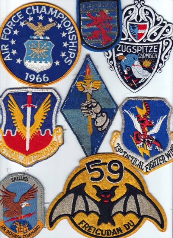 Trio of unknown USAF patches, - CAN YOU IDENTIFY THIS PATCH? - U.S ...