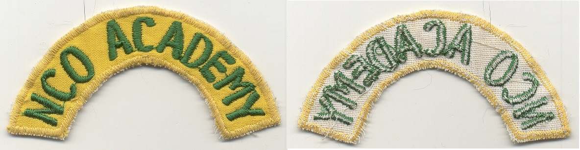 Can you ID this NCO Academy Tab - CAN YOU IDENTIFY THIS PATCH? - U.S ...
