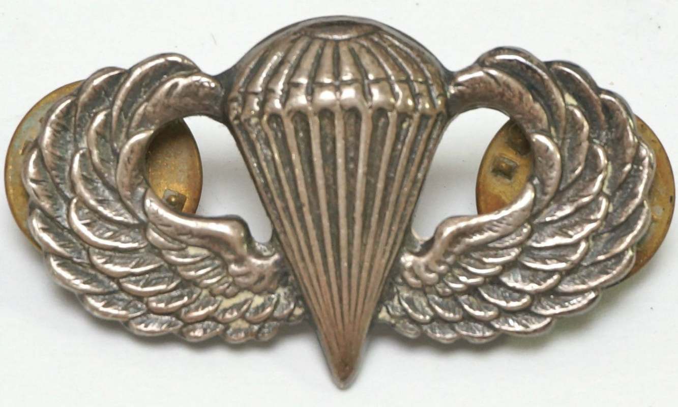 Army Parachute Badge - AIRBORNE, GLIDER TROOPS, PARATROOP JUMP WINGS ...