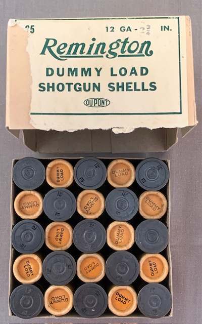 Remington Paper 12 Gauge Dummy Shells - WWII-era? - ORDNANCE - U.S ...