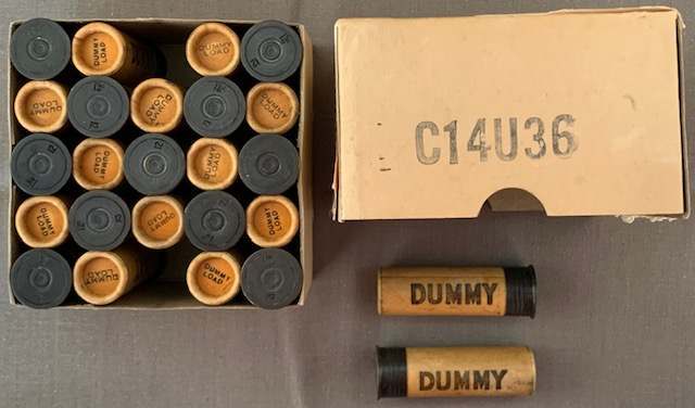 Remington Paper 12 Gauge Dummy Shells - WWII-era? - ORDNANCE - U.S ...