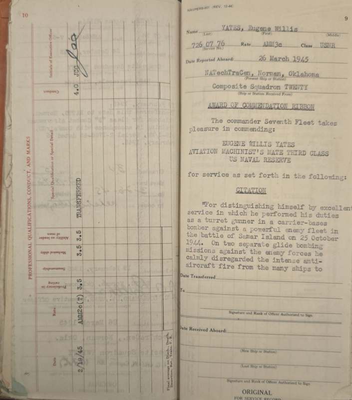US Navy VC-20 & USS Kadashan Bay CVE-76 uniform - GROUPINGS PAGE - U.S ...