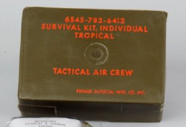 "TAC" kits - Survival Kit, Individual, Tropical, Tactical Air Crew (FSN ...