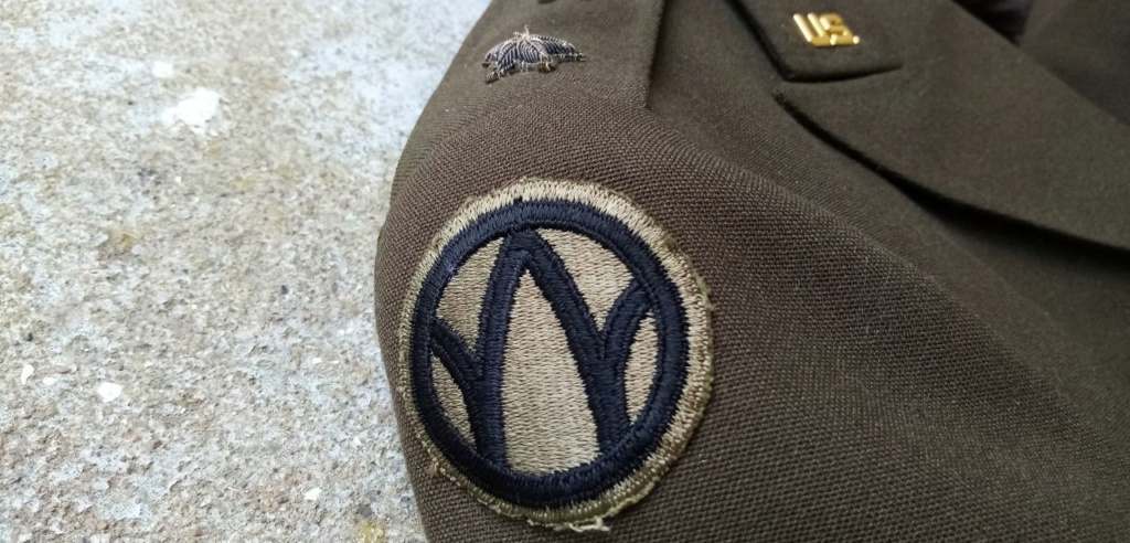 Grouping of M-G Thomas Dewees FINLEY (Commanding officer 89th ID - WW2 ...