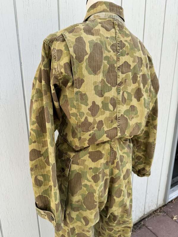 WW2 HBT Frog Skin Camo Coveralls - CAMOUFLAGE UNIFORMS - U.S. Militaria ...