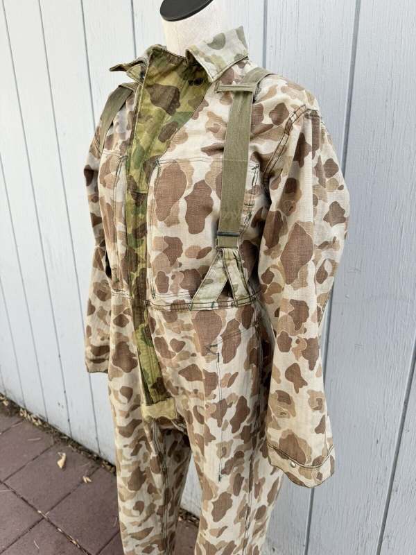 WW2 HBT Frog Skin Camo Coveralls - CAMOUFLAGE UNIFORMS - U.S. Militaria ...