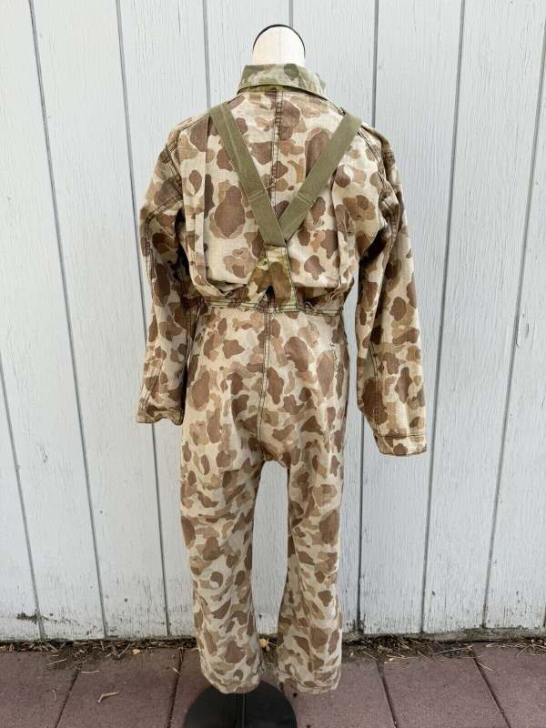 WW2 HBT Frog Skin Camo Coveralls - CAMOUFLAGE UNIFORMS - U.S. Militaria ...
