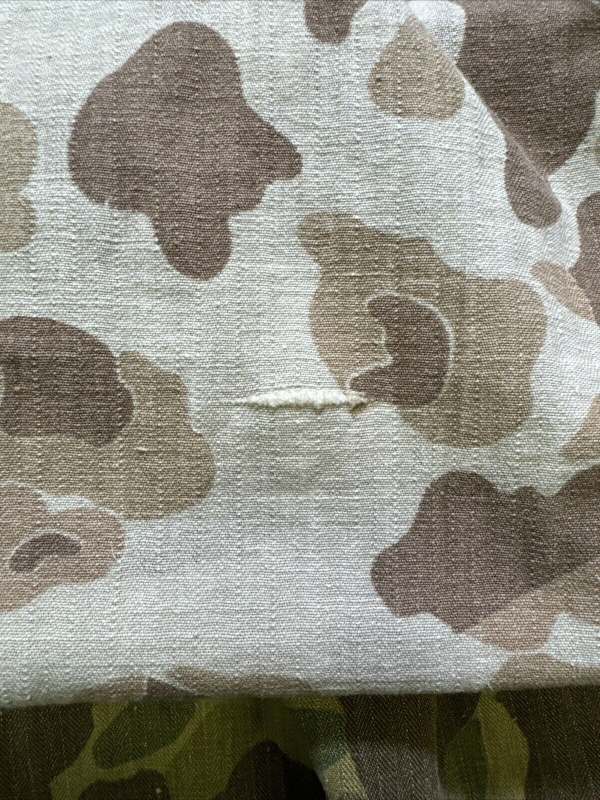 WW2 HBT Frog Skin Camo Coveralls - CAMOUFLAGE UNIFORMS - U.S. Militaria ...