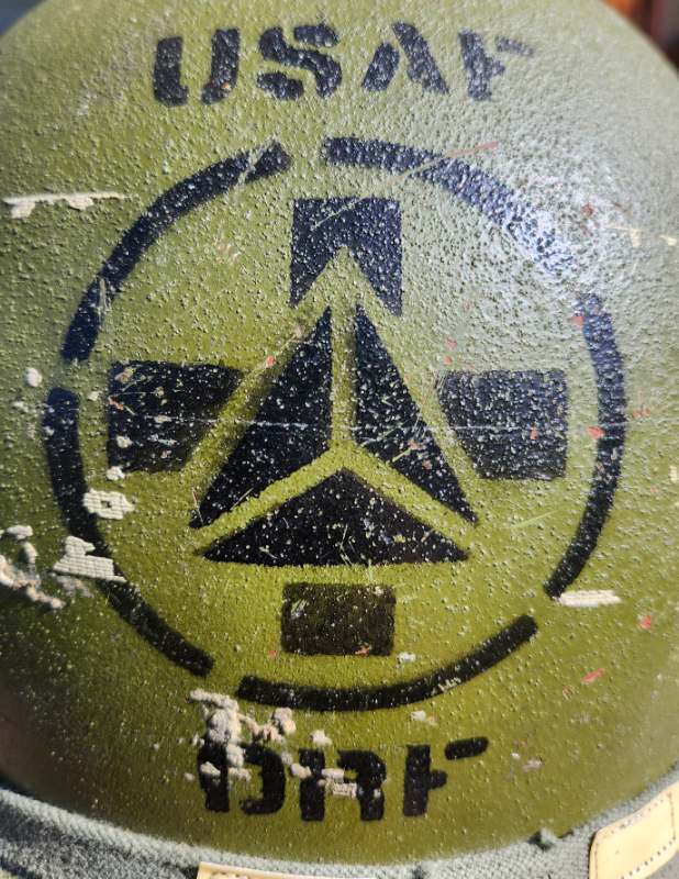 USAF Disaster Response Force Helmet - M-1; M-1C & M-2 HELMETS - U.S ...