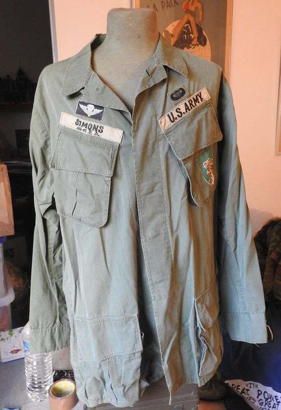 Jungle OG-107 Popline - MACV and ARVN Wings - UNIFORMS - U.S. Militaria ...