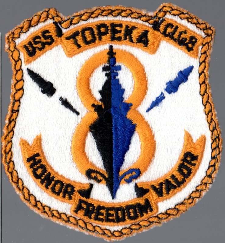 US Navy WW2, Korea & Viet Nam Destroyer & Cruiser Patch Collector - NEW ...
