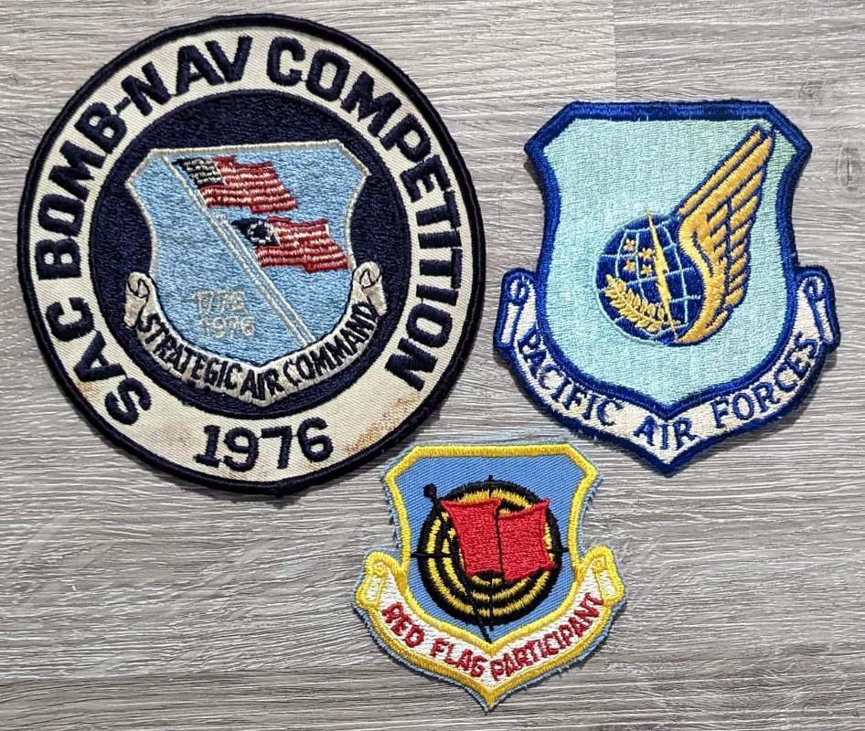 VIETNAM BOOM OPERATOR PATCH GROUP - AIR FORCE (USAAF IS WITH ARMY) - U ...