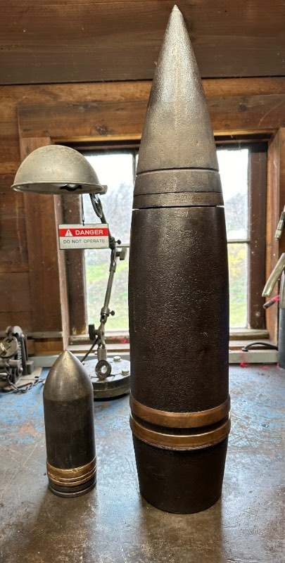 German 17cm Naval Shell - ORDNANCE - U.S. Militaria Forum
