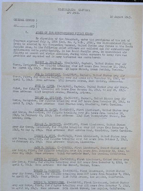 WWII DFC group. Gene Roddenberry’s Bombardier - MEDALS & DECORATIONS ...