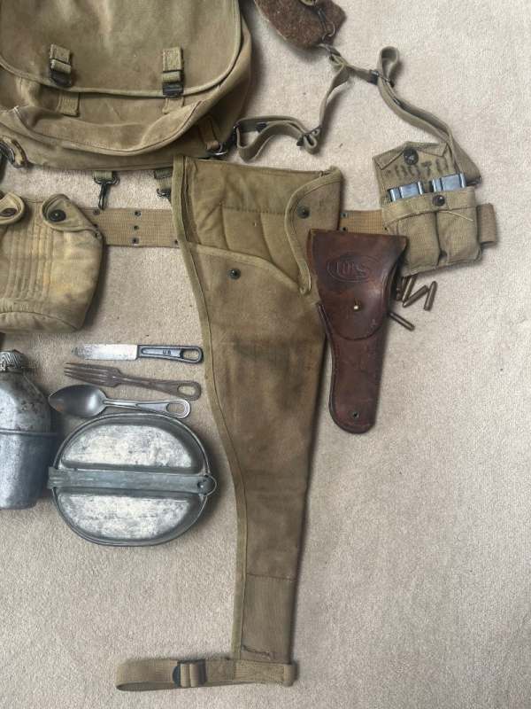WW2 Paratrooper field gear Normandy - FIELD & PERSONAL GEAR SECTION - U ...