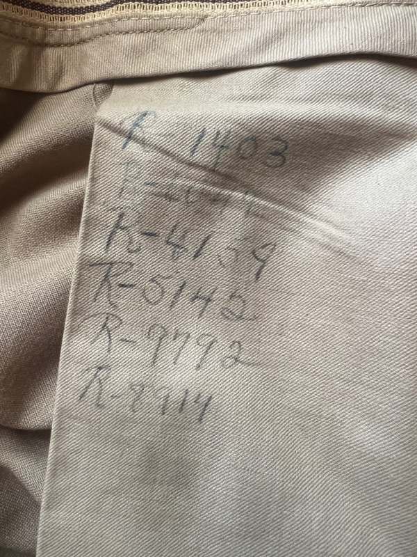 WW2 Veteran SMC khakis. - NAVAL & SEA SERVICE UNIFORMS - U.S. Militaria ...