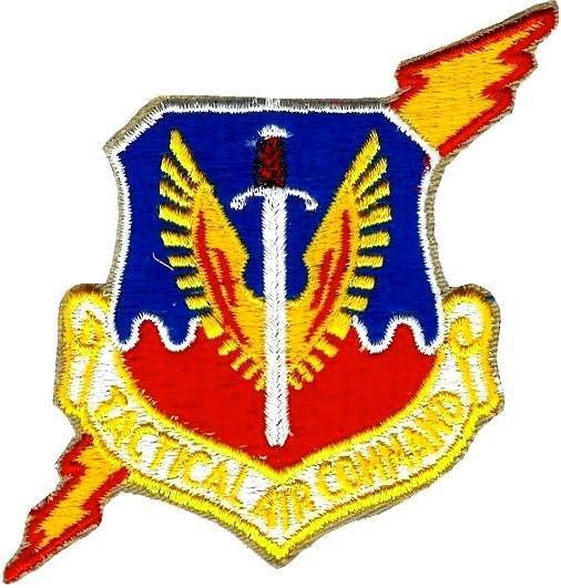 TACTICAL AIR COMMAND PATCH VARIATIONS & NOVELTY - AIR FORCE (USAAF IS ...