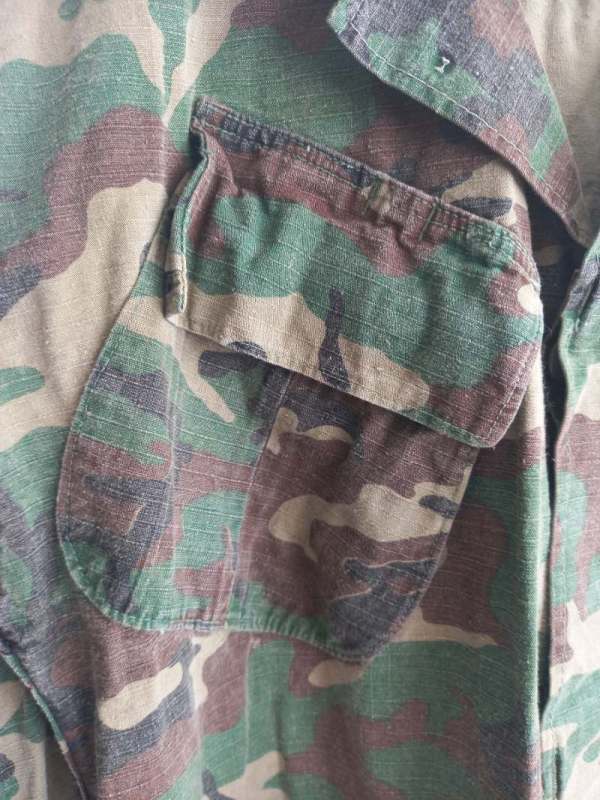 Heavy weight ERDL RDF Slant pocket Top ID help - CAMOUFLAGE UNIFORMS ...