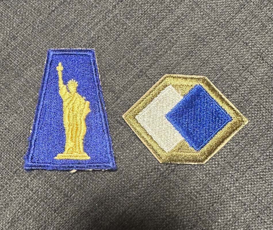77th and 96th Infantry Division patches from Okinawa. - ARMY AND USAAF ...