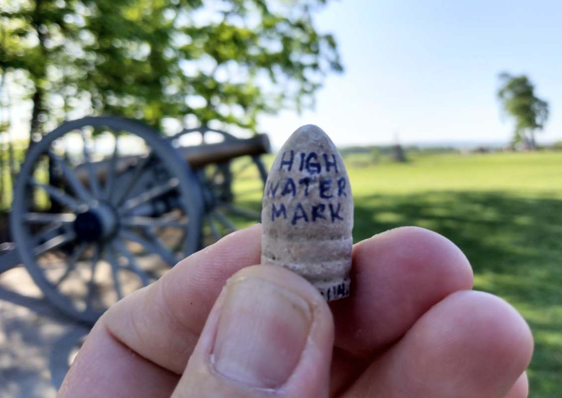 High Water Mark Bullet - (1861-1865) AMERICAN CIVIL WAR - The War ...