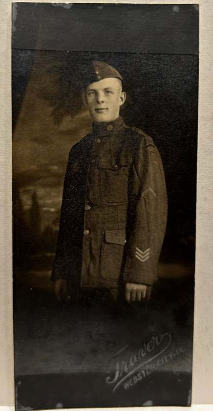 PFC Paul L Cordes Company C, 168th Inf., 42 Div. WWI - GROUPINGS PAGE ...