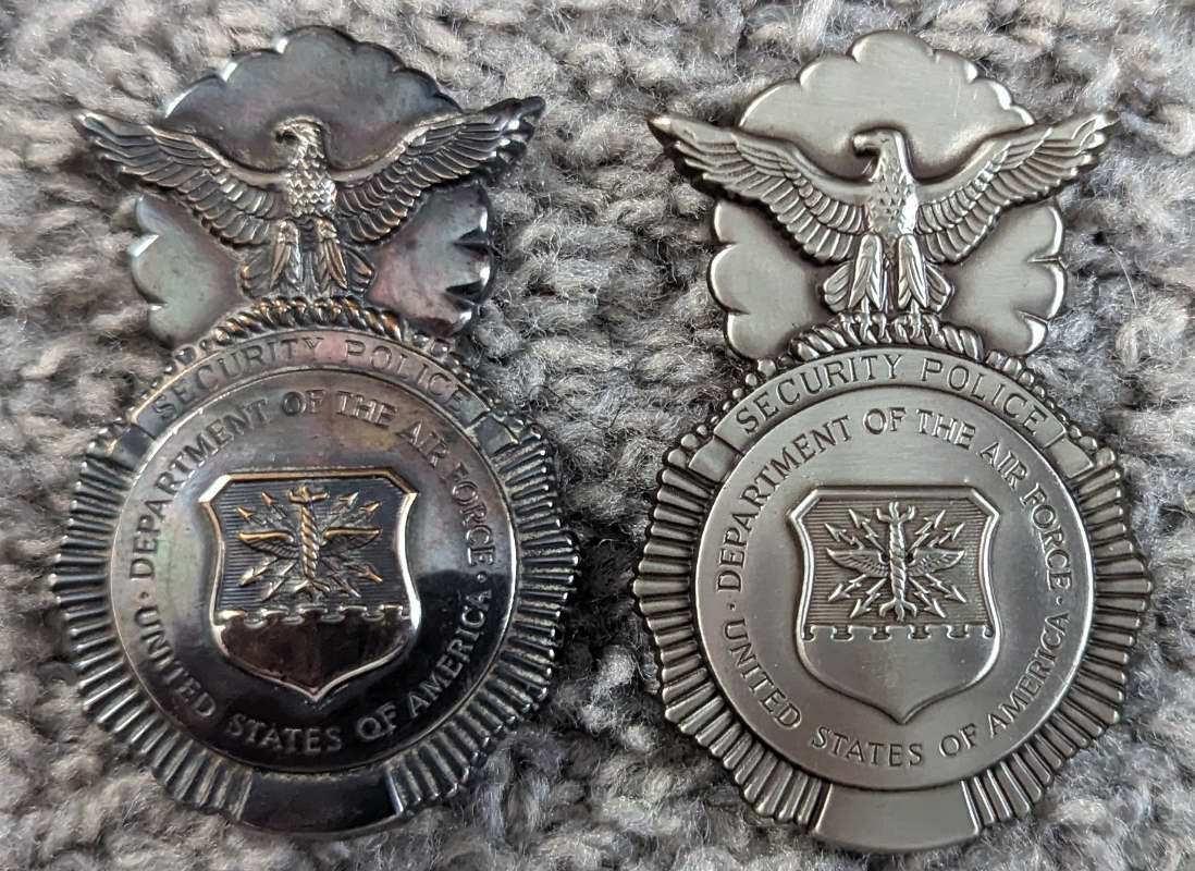 MY AIR POLICE & SECURITY POLICE BADGES - AIR FORCE (AAC/AAF INCLUDED IN ...